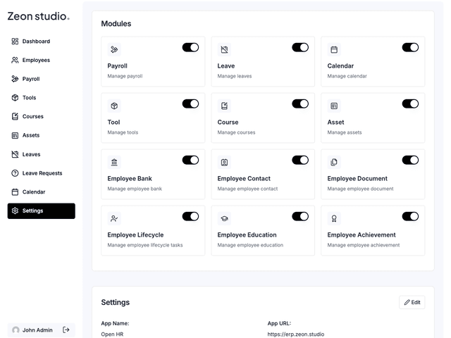 Open Source Projects by Zeon Studio