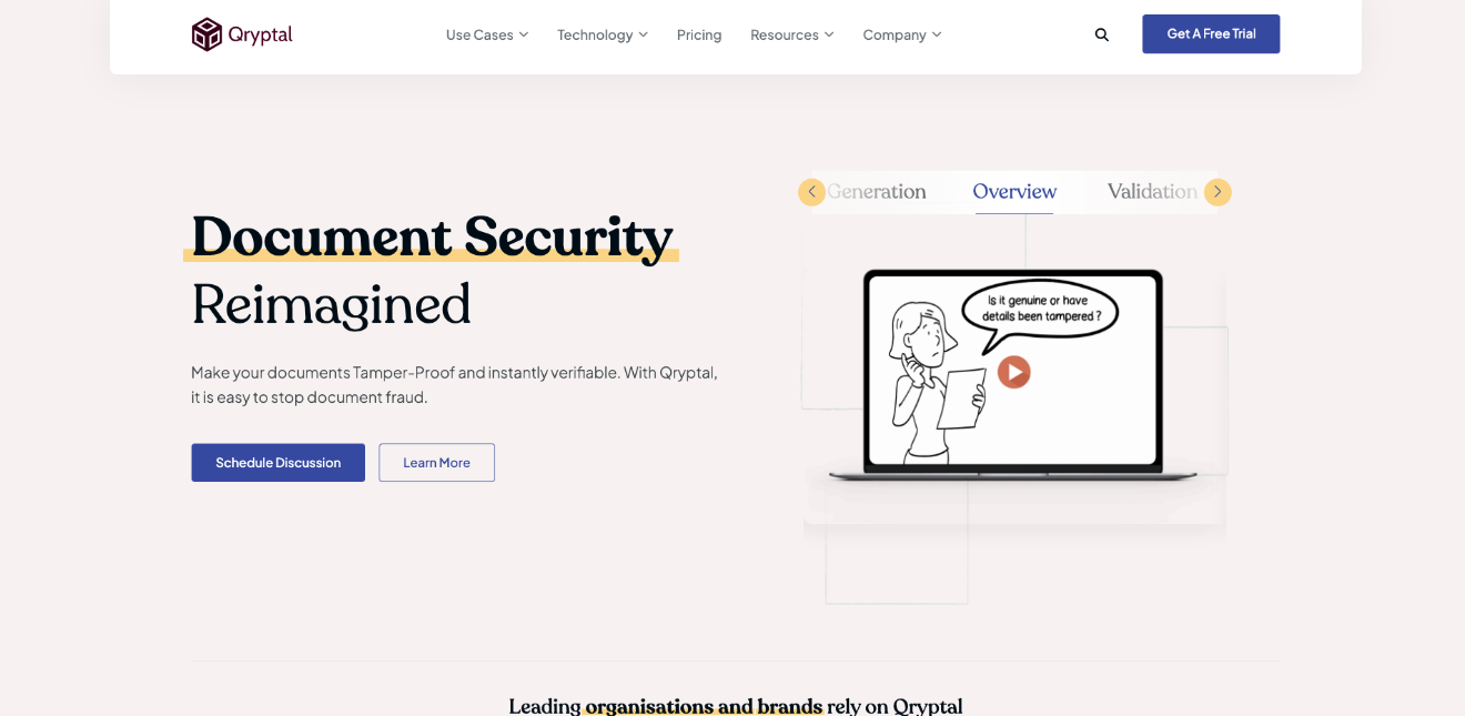 Case Study - Qryptal